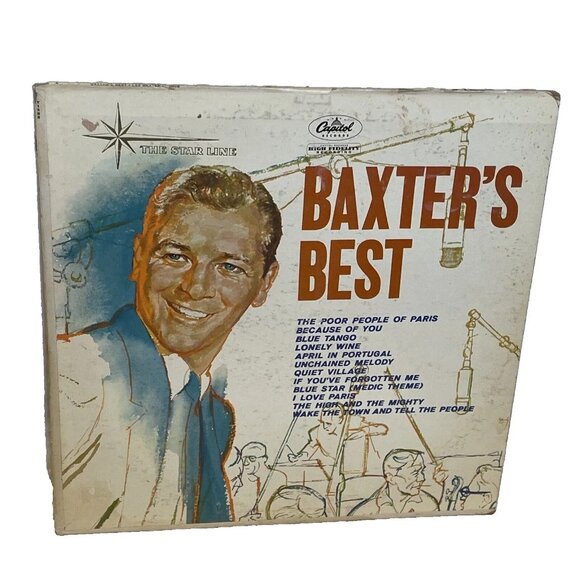 Capitol | Media | Les Baxter Baxters Best Vinyl 96 Capitol T1388 Good Lp Record Album | Poshmark